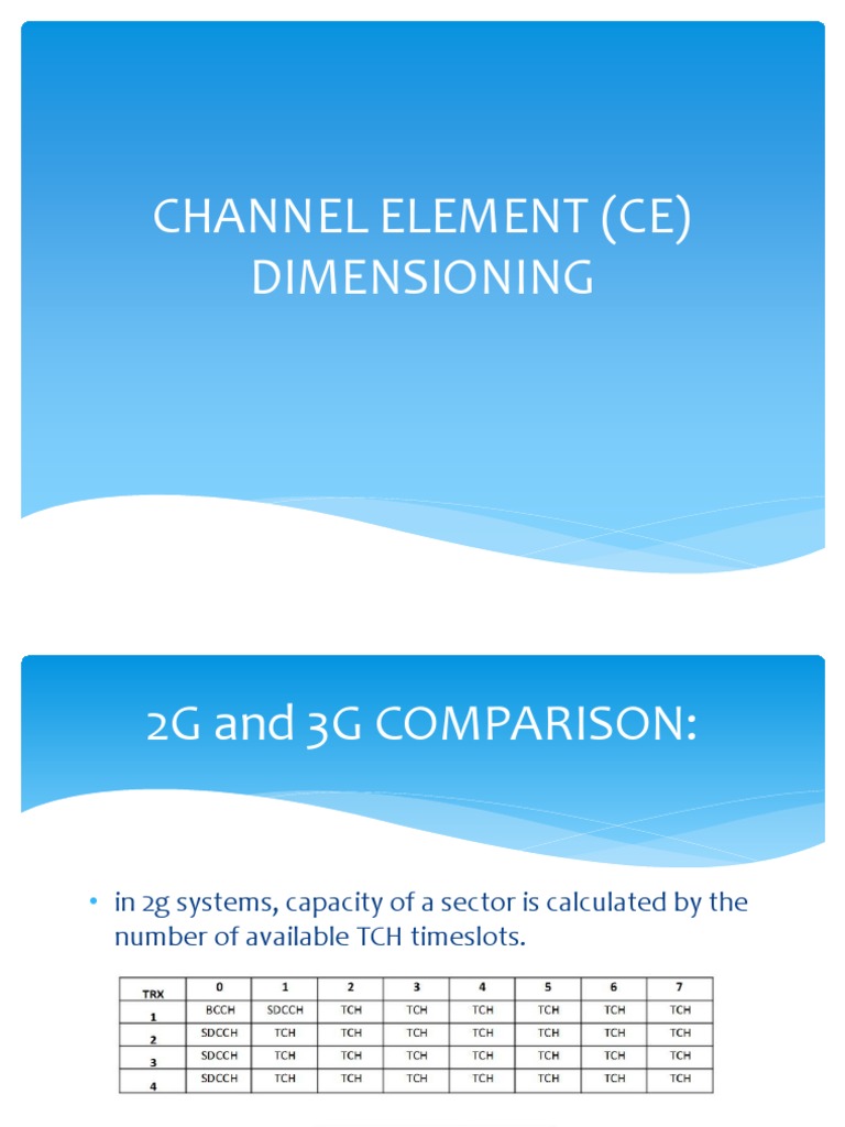 Channel Element Ce Dimension Ing | Download Free PDF | High Speed ...