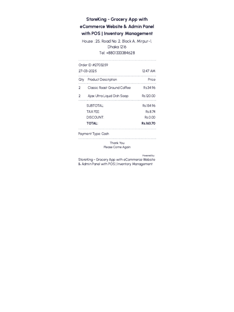 StoreKing - Grocery App With ECommerce .. | PDF