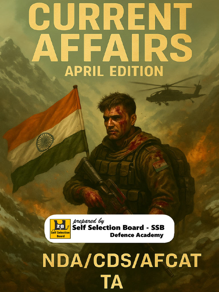 NDA Current Affairs April 2025 PDF | PDF | Inflation | International ...