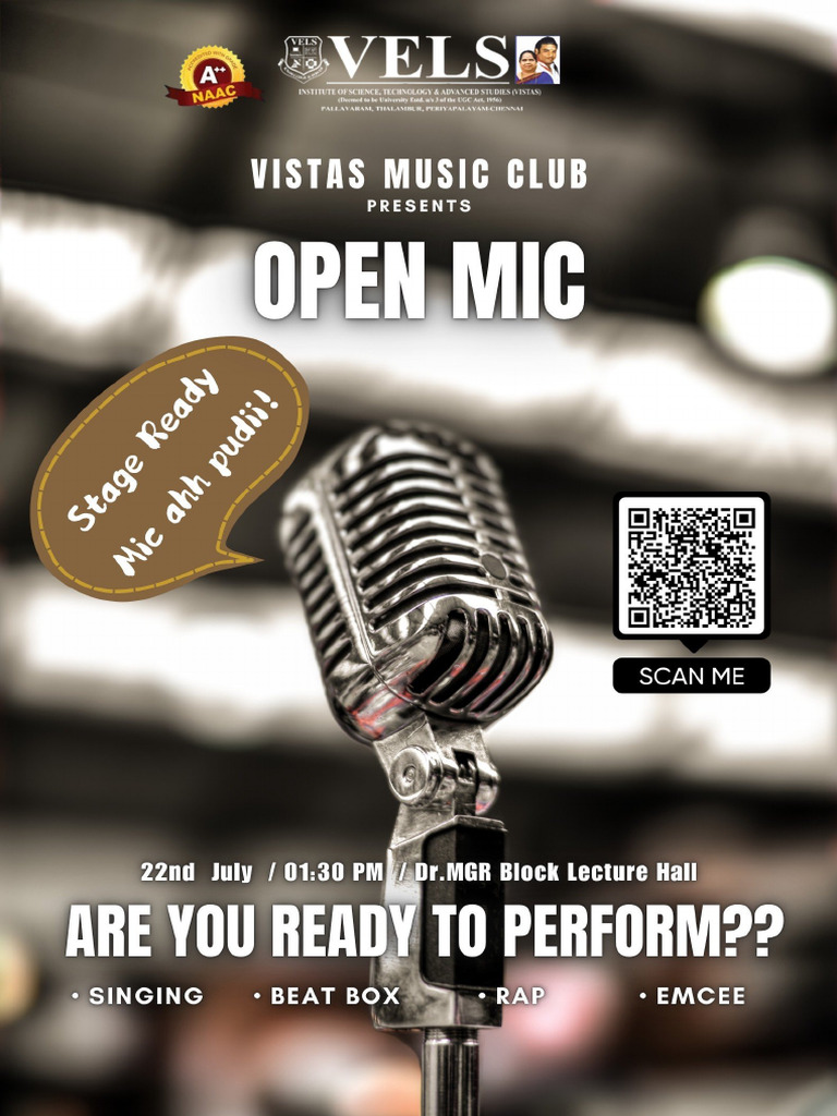 Open Mic Poster | PDF