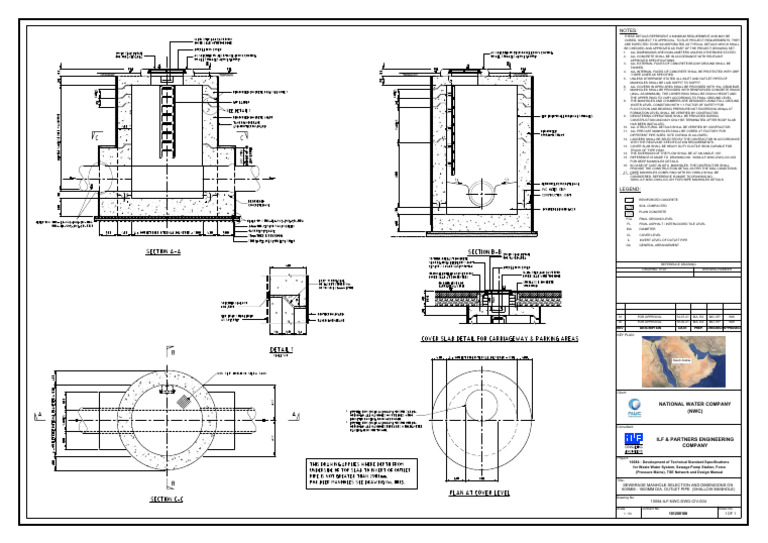 NWC Concrete Specifications for Manholes | PDF | Concrete | Sanitary Sewer