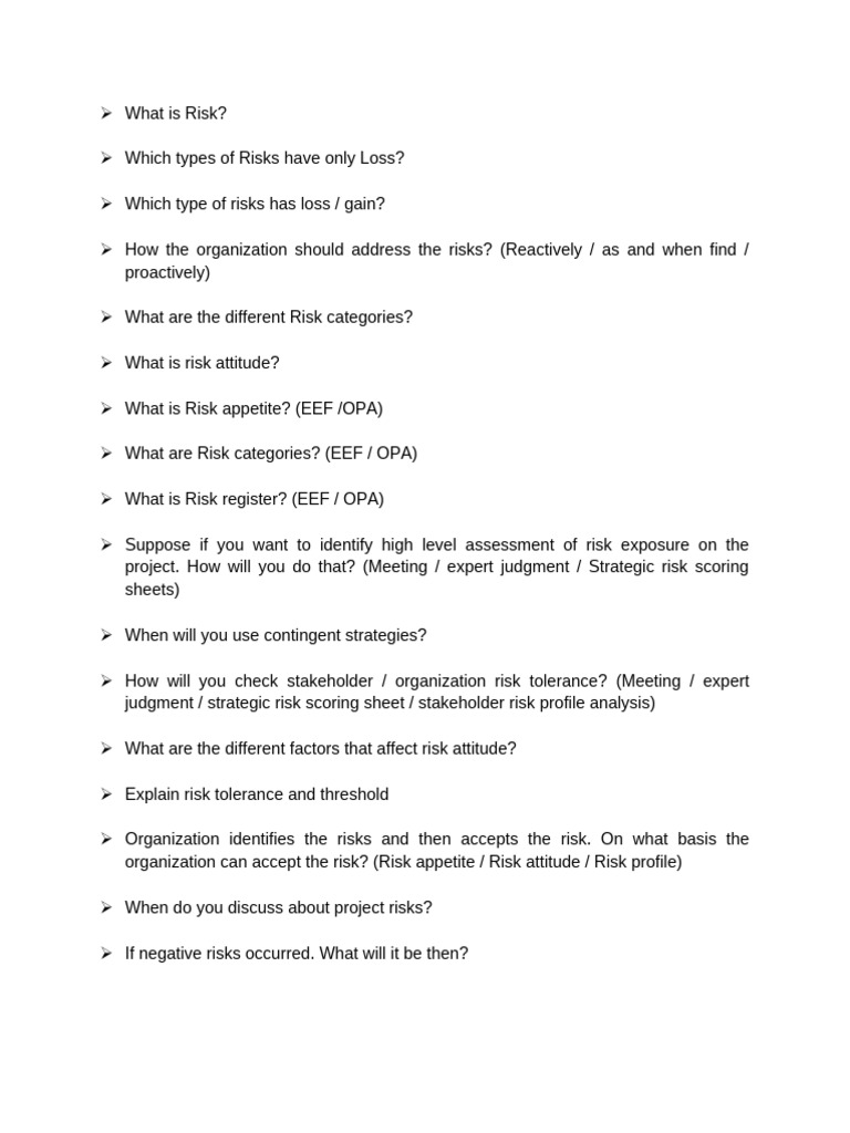 Comprehensive Guide to Project Risk Management | PDF | Risk | Risk ...