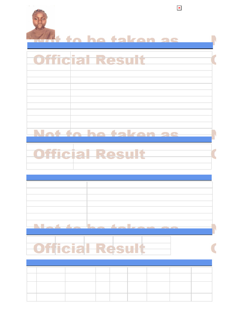 StudentProfile OGUNBIYI OLUWASEUN | PDF | Nigeria | Liberal Arts Education
