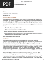 Diabetes Mellitus Overview - StatPearls | PDF | Hyperglycemia | Prediabetes