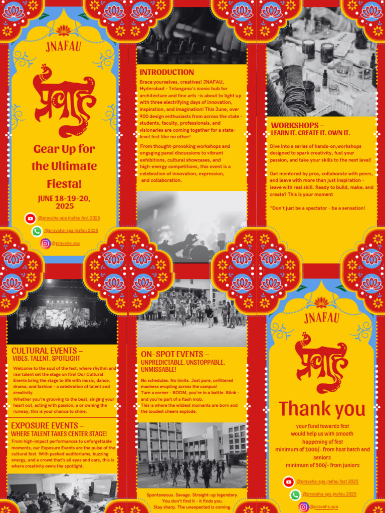Spa Jnafau Fest 2025 Brochure Jrs | PDF