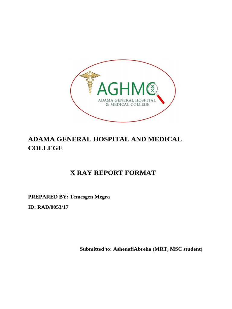 Adama General Hospital and Medical College: PREPARED BY: Temesgen Megra ...