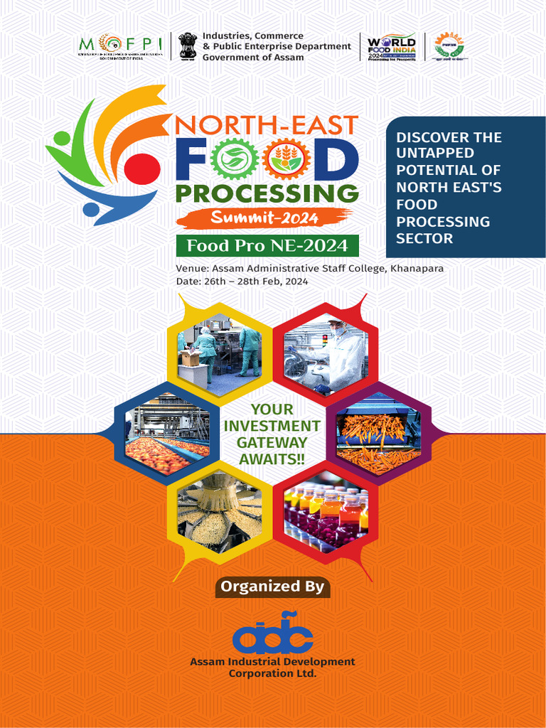 Food Pro NE-2024: Invest in Assam's Food Sector | PDF | Foods
