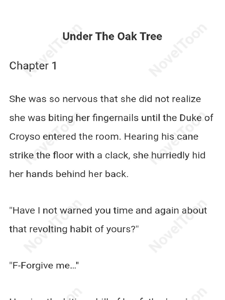 Under The Oak Tree | PDF