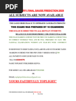 12-Page Exam Answer Booklet | PDF