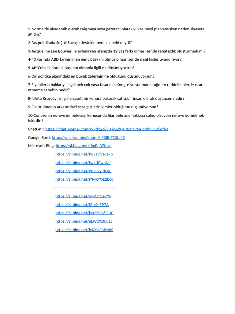 John F. Kennedy-TBP | PDF