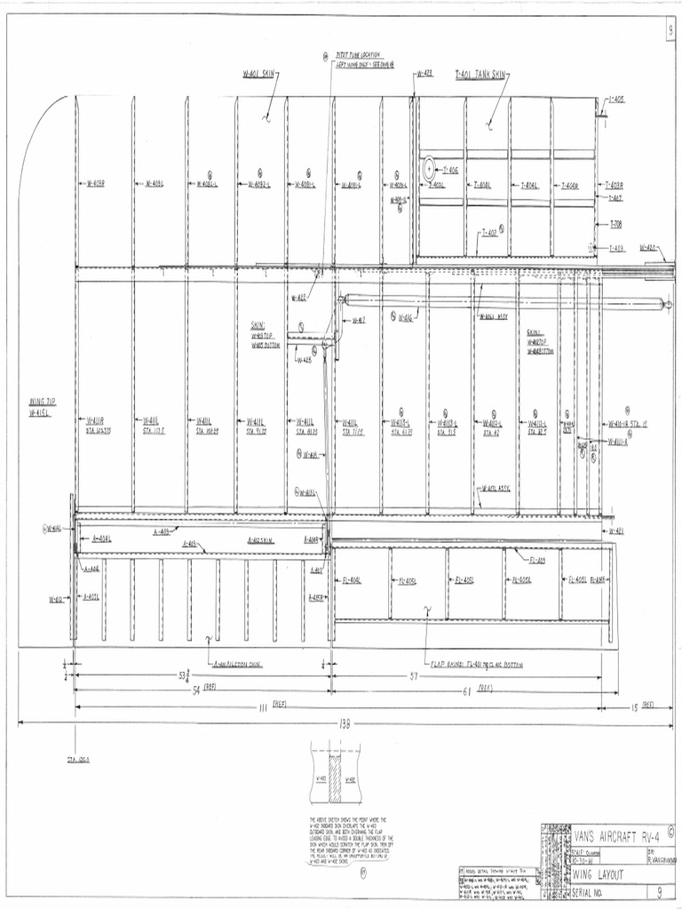 RV Wing Layout DWG 9 | PDF