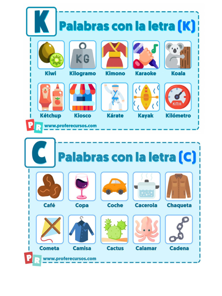 Palabras Con Q | PDF