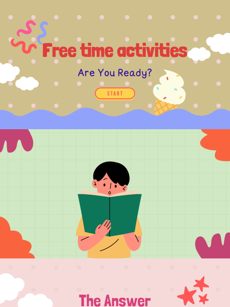 Free Time Activites | PDF