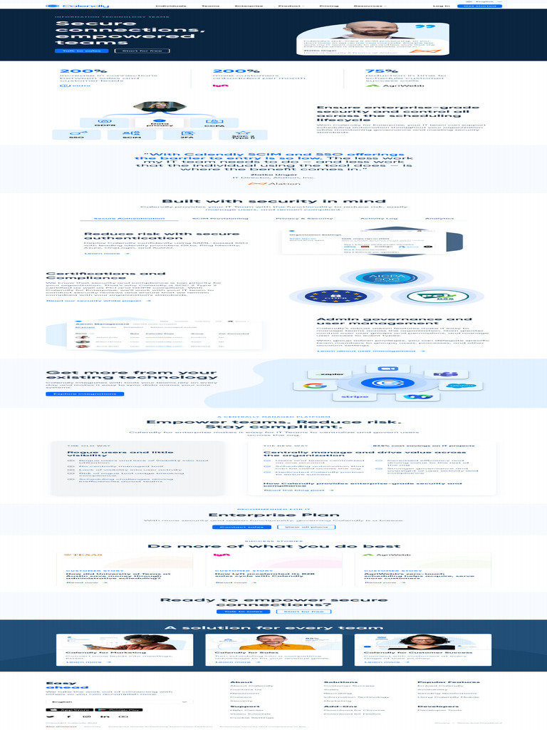 Calendly - Solutions - IT | PDF