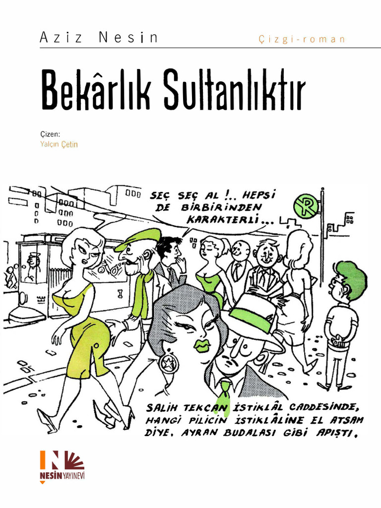 Aziz Nesin Bekarlık Sultanlıktır (Çizgi-Roman) | PDF