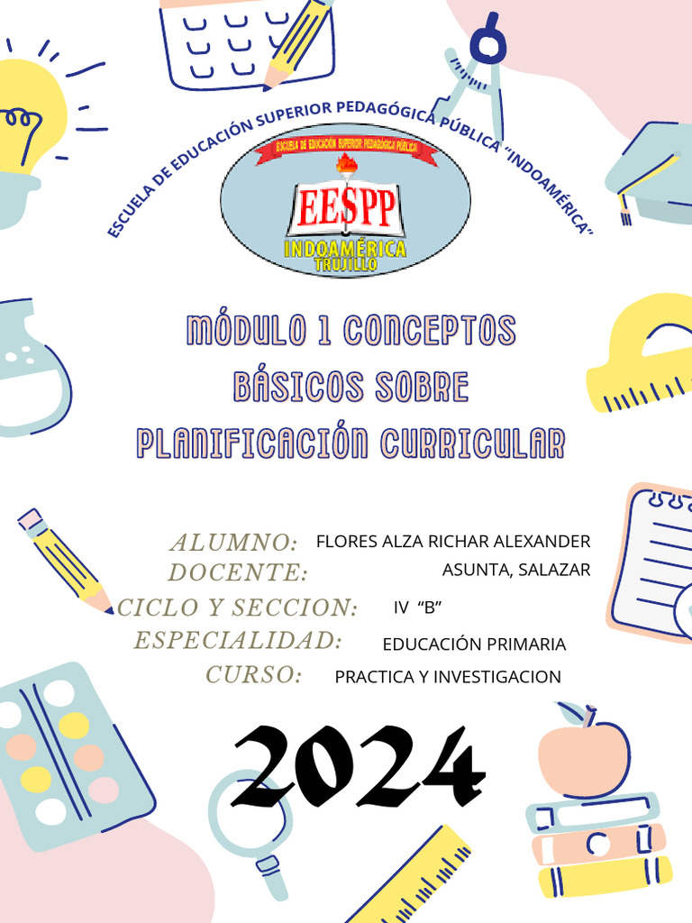 CONCEPTOS BÁSICOS SOBRE PLANIFICACIÓN CURRICULAR | PDF | Planificación | Aprendizaje