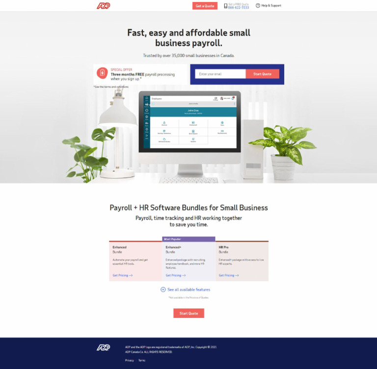 ADP - Home Page | PDF