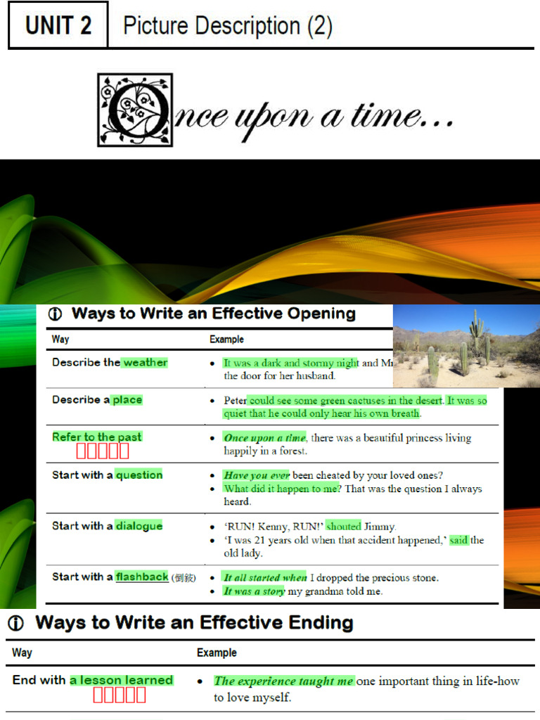 S2U2 Writing | PDF