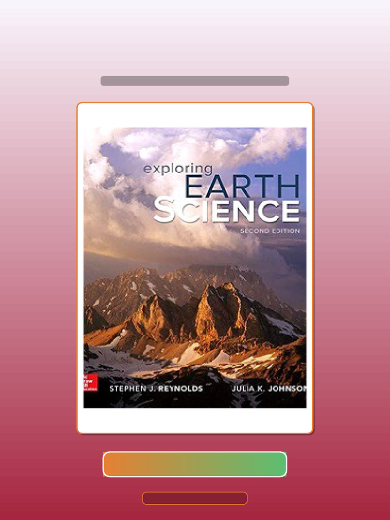 Exploring Earth Science 2nd Edition Unlocked Test Bank | PDF | Earth ...
