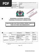 Urine Culture Interpretation Guidelines | PDF | Colony Forming Unit ...