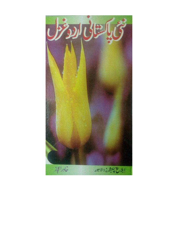 Nai Pakistani Urdu Ghazal | PDF