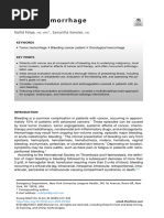 Hematology Form | PDF | Vertebrates | Medicine