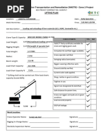 Sling Mode Factor Chart | PDF