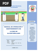 Manual de O&M-PTAR-g | PDF | Aguas residuales | Tanques