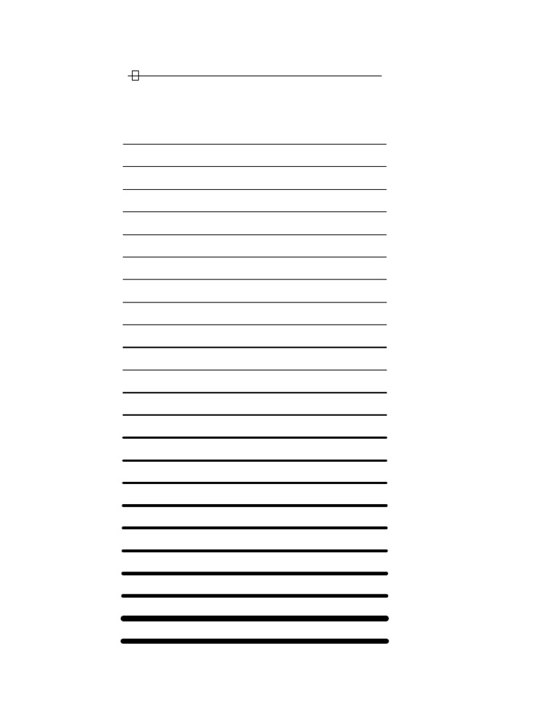 Line Weights | PDF