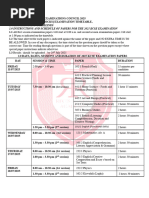 UACE Timetable 2025 | PDF