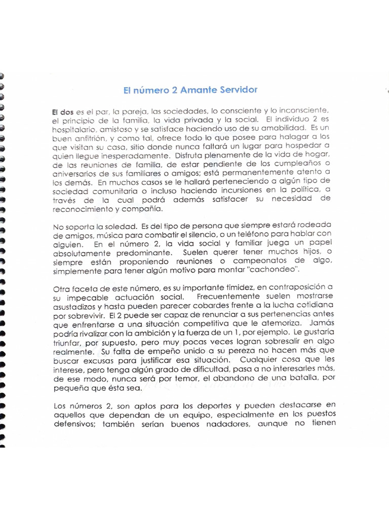 El # 2 (Numerologia) | PDF