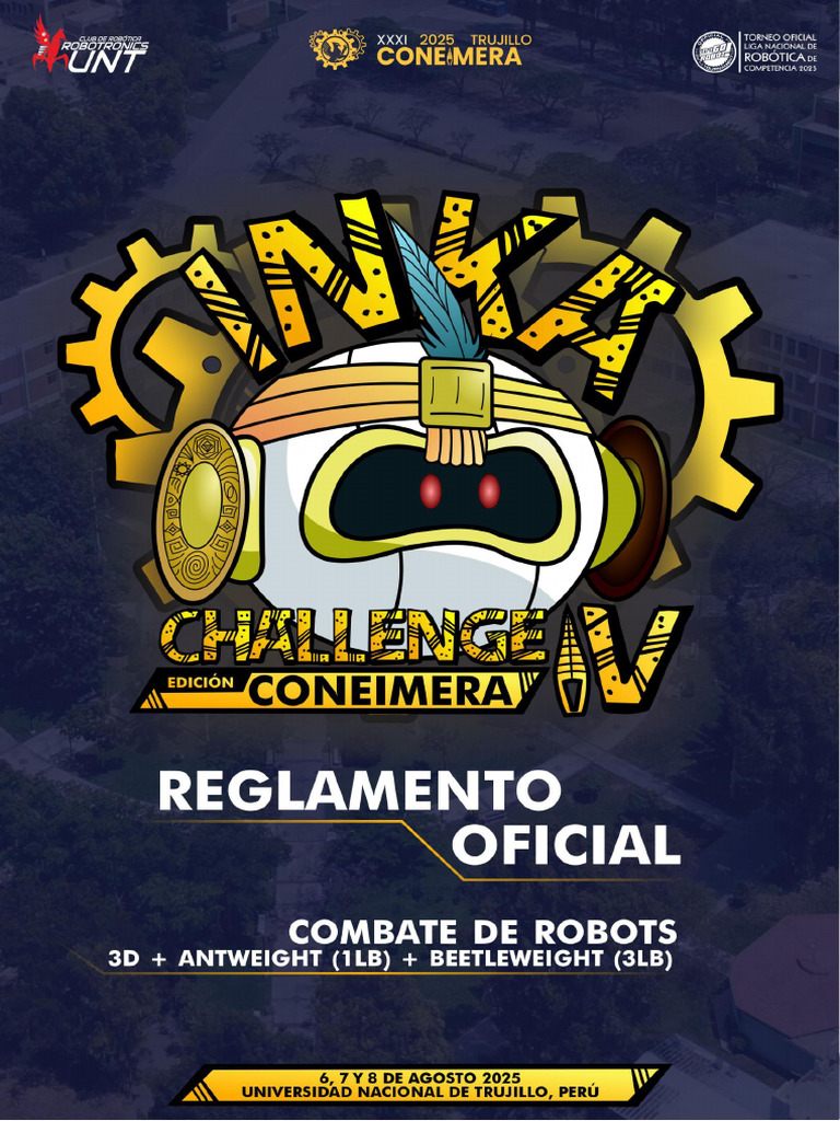 Combate de Robots - Reglamento Oficial IV InkaChallege Edición ...