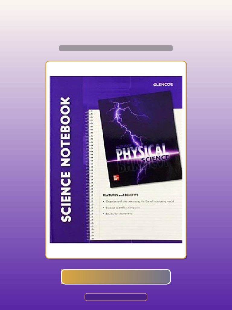 Glencoe Physical Science 1st Edition Unlocked Test Bank | PDF | Science ...