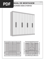Manual Montagem Guarda Roupa | PDF