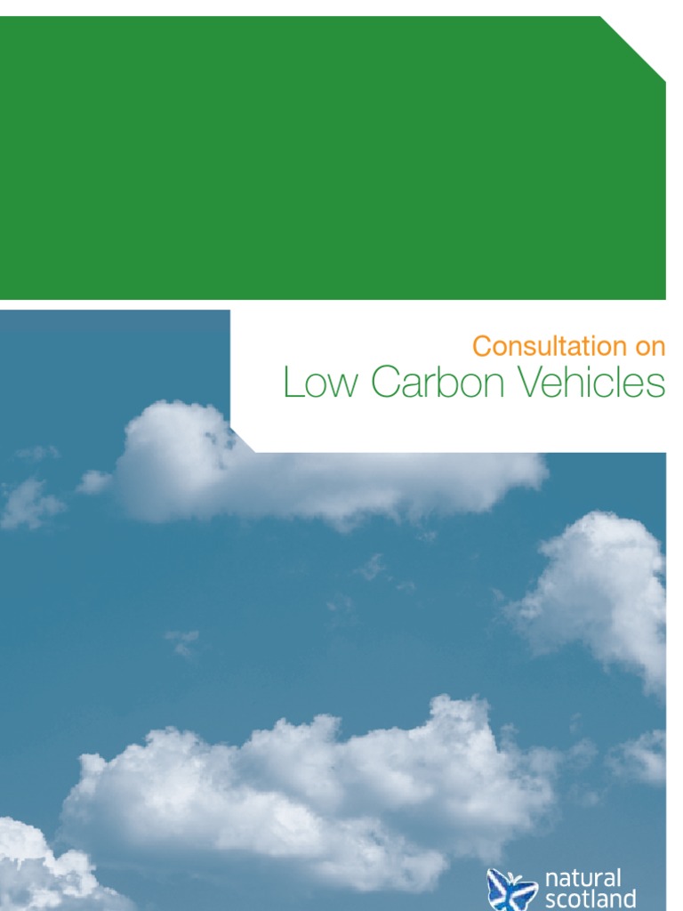 Low Carbon Vehichles | PDF | Biogas | Plug In Hybrid