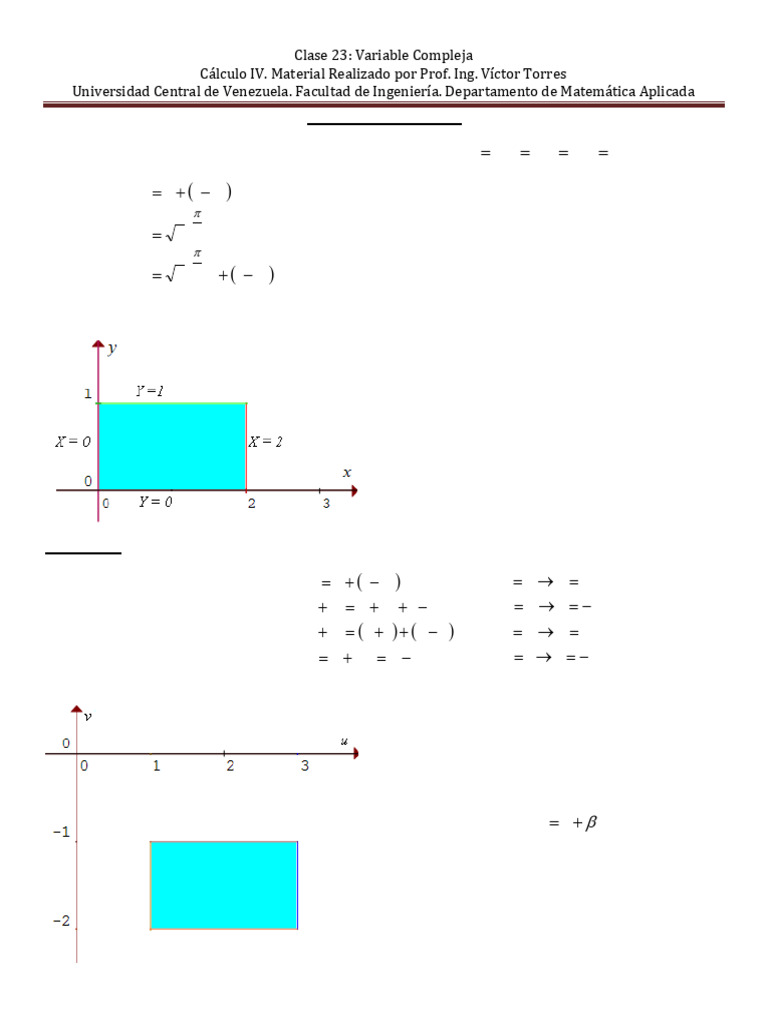 Clase 8 - Variable Compleja | PDF | Geometria clasica | Euclides