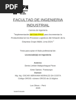 Matriz ILUO | PDF | Lean Manufacturing | Economias