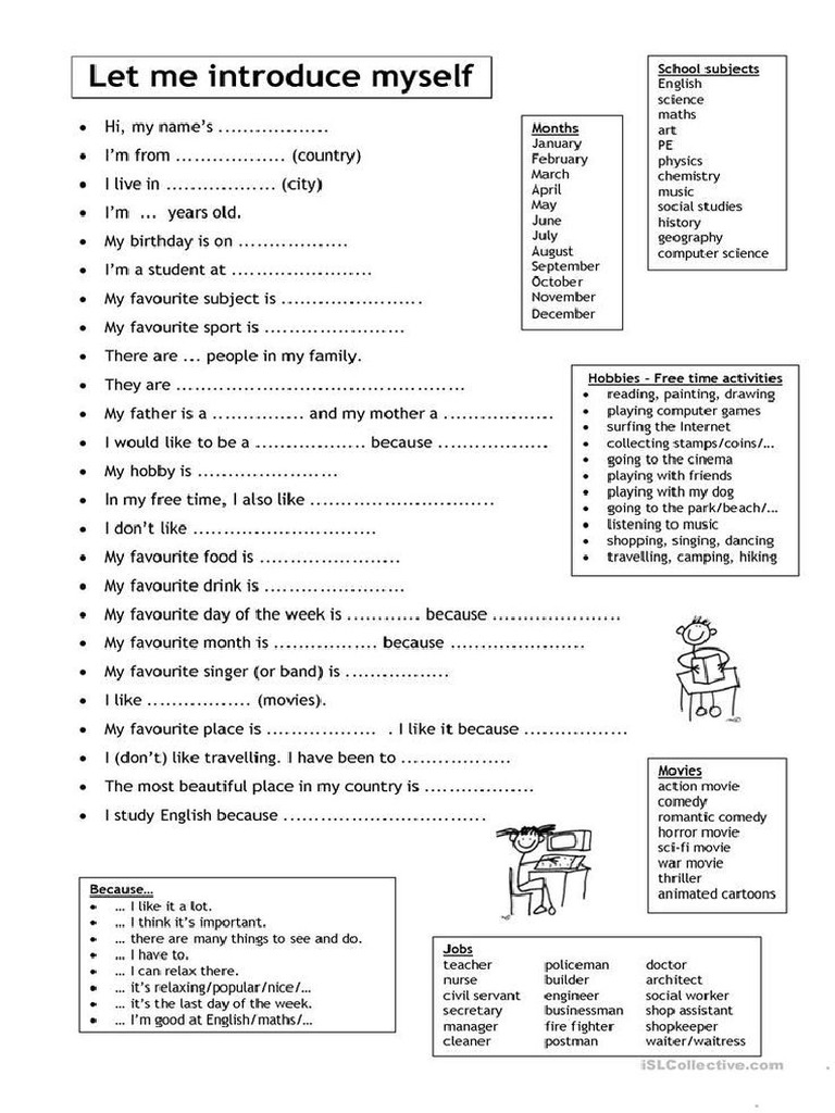 Introduce Myself | PDF