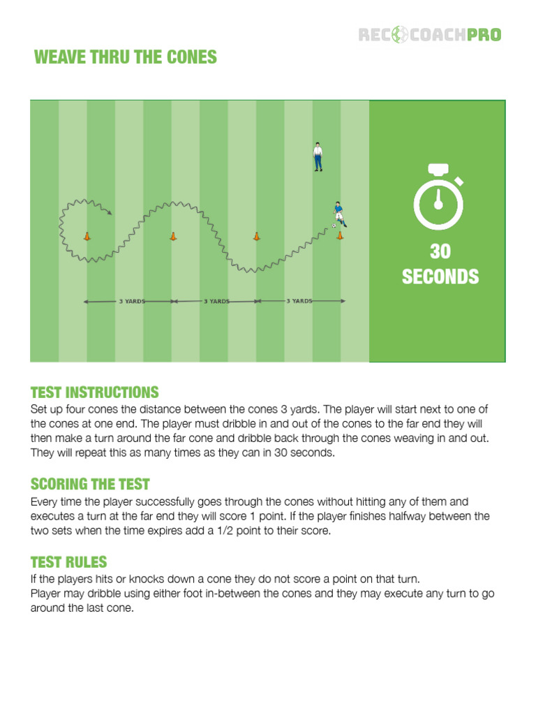 Weave Thru The Cones | PDF