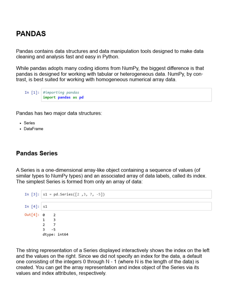 CPE221 (2023-2024) - Lesson 3 - Pandas | PDF | Boolean Data Type | Computing