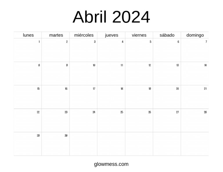 Abril 2024 | PDF