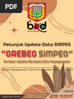 Buku Petunjuk SIMPEG - BKD Kab. Wonosobo | PDF