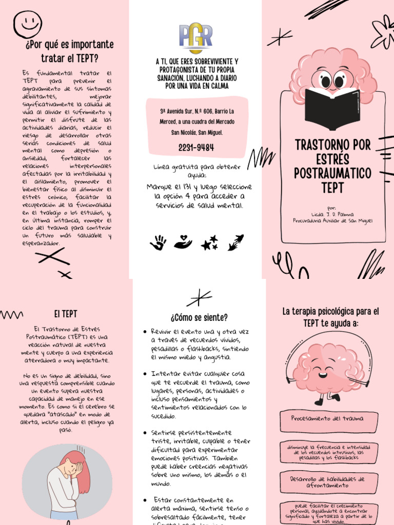 TEPT | PDF | Trauma psicólogico | Estrés (biología)
