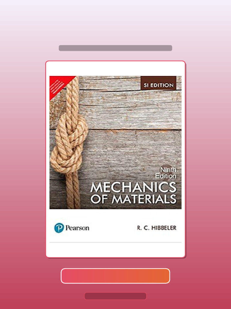 Mechanics of Materials SI Edition 9th Edition Unlocked Test Bank | PDF ...