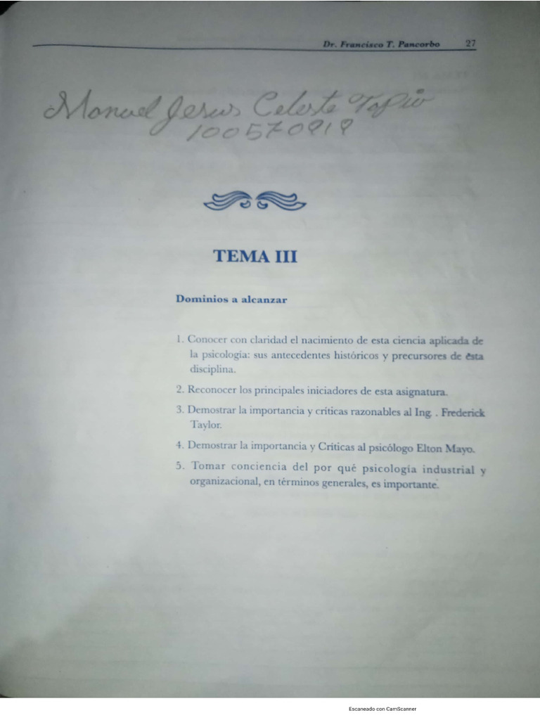 Manuel Jesús Celeste Tapia 100570919 Capitulo 3 Del Manual de Prácticas | PDF