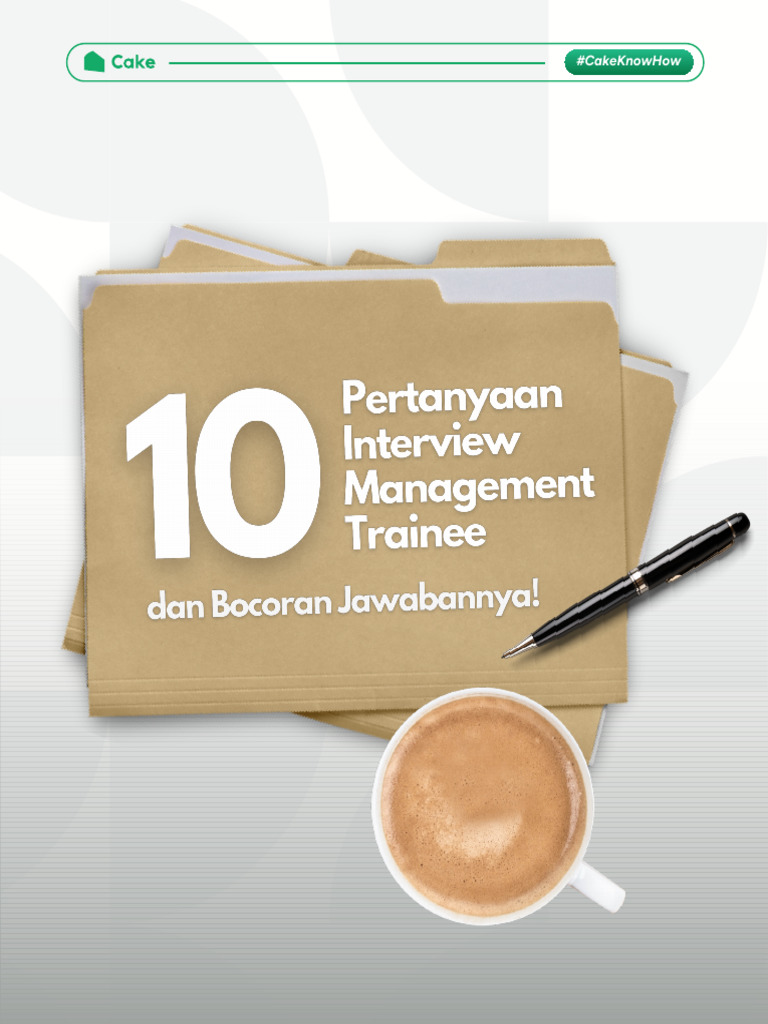Pertanyaan Interview Management Trainee | PDF