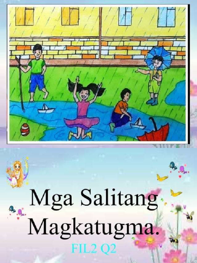 Salitang Magkakatugma | PDF