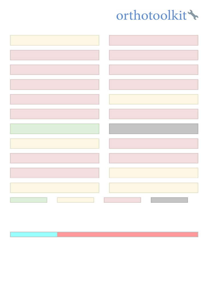 OrthoToolKit FAAM Activity Subscale Report | PDF | Foot