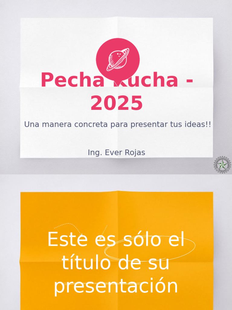 Guía para Presentaciones Pecha Kucha | PDF