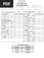 PFT Form | PDF